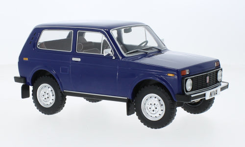 DIE CAST SCALE MODEL LADA NIVA 1976 DARK BLUE 1:18 MODELCARGROUP ...