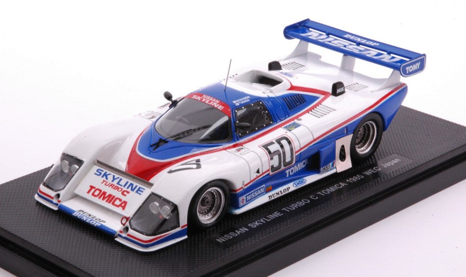 DIE CAST SCALE MODEL NISSAN SKYLINE TURBO C TOMICA N.50 WEC JAPAN 1985 ...