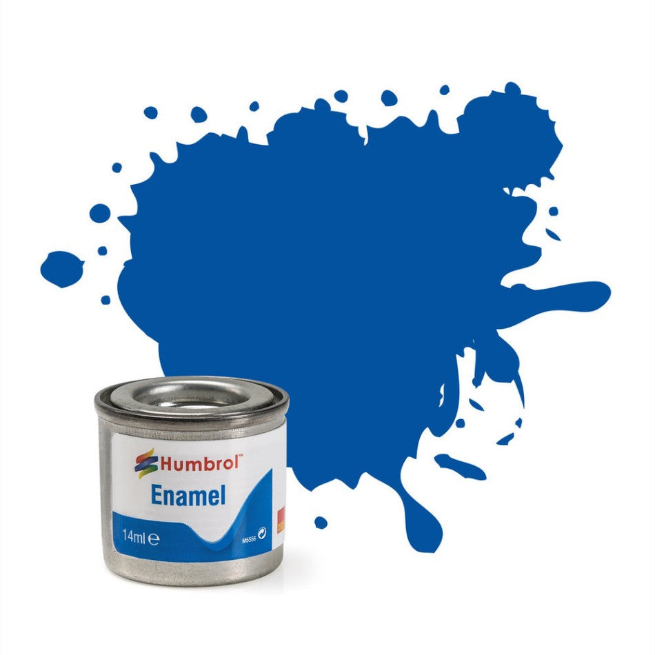 MODELLINO Humbrol No.14 FRENCH BLUE GLOSS Pz.6 MODEL SCALE AA0151 2505 ...