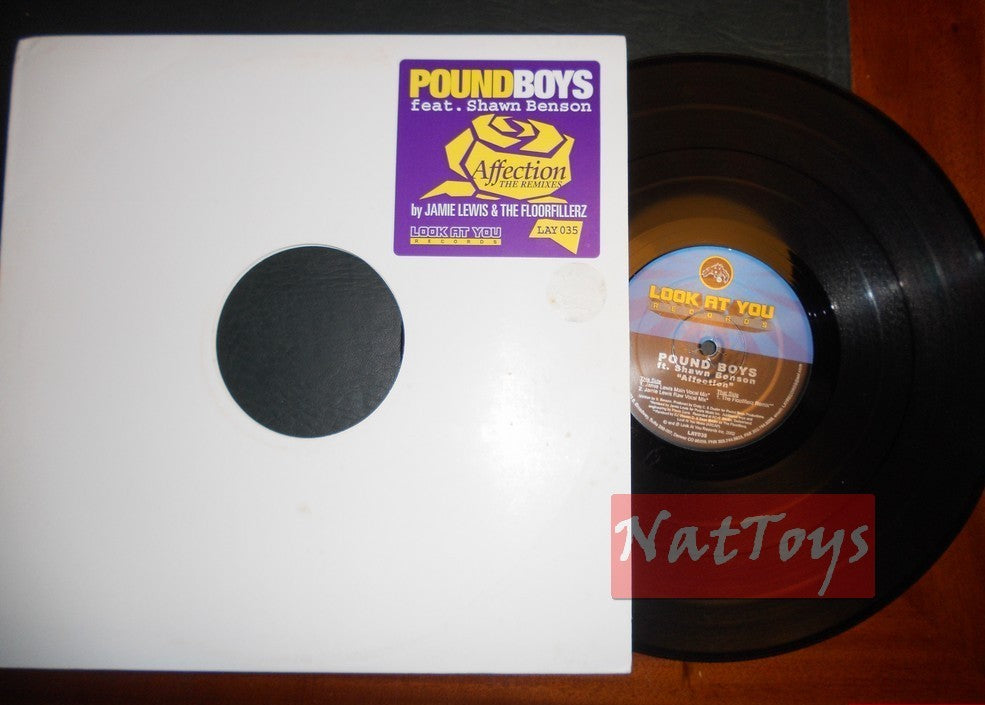 12" 33 GIRI Pound Boys ft Shawn Benson AFFECTION U.S.A. 2002, LAY035 ...