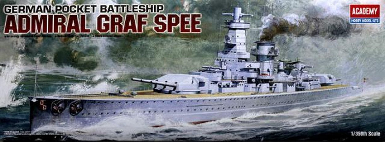 KIT DIE CAST SCALE MODEL IN SCALA GERMAN POCKET BATTLESHIP ADMIRAL GRAF ...