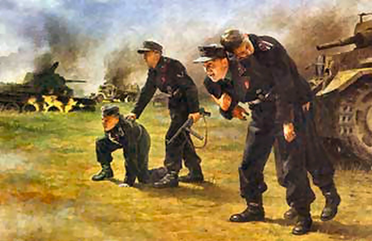 KIT DIE CAST SCALE MODEL IN SCALA GERMAN TANK CREW FIGURE 1:35 ICM ...