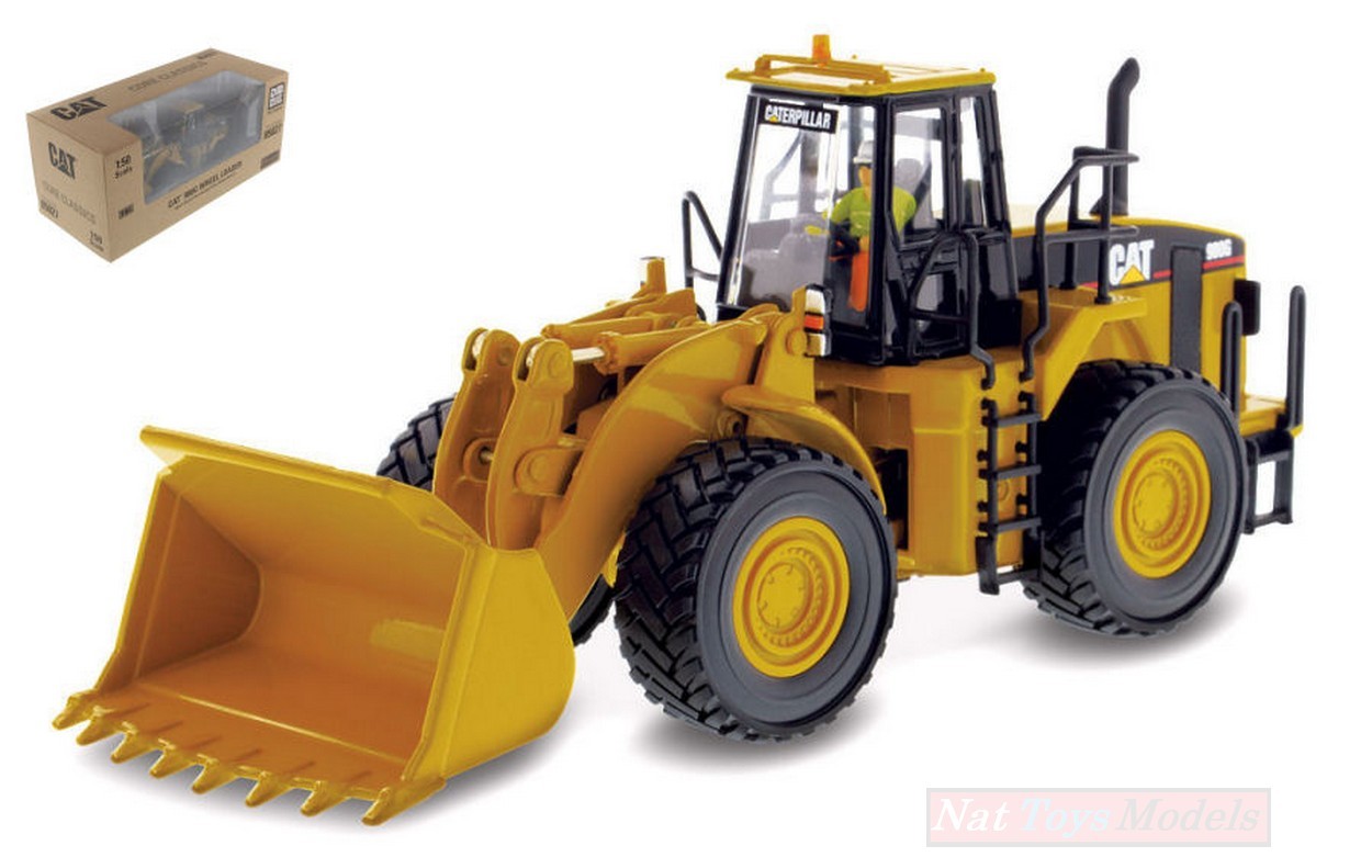 DIE CAST SCALE MODEL CAT 980G WHEEL LOADER 1:50 DIECAST MASTER DM85027 ...