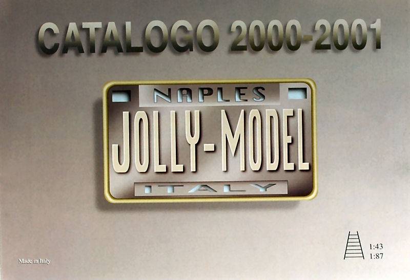LIBRO MODELLINI CATALOGO JOLLY MODEL 2000-2001 JOLLY MODEL JMCAT2000 ...