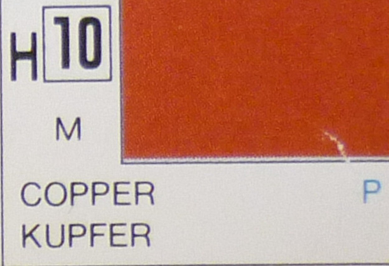 COLORI MODELLISMO COPPER METALLIC ml 10 Pz.6 GUNZE GU0010 – NatToysModels