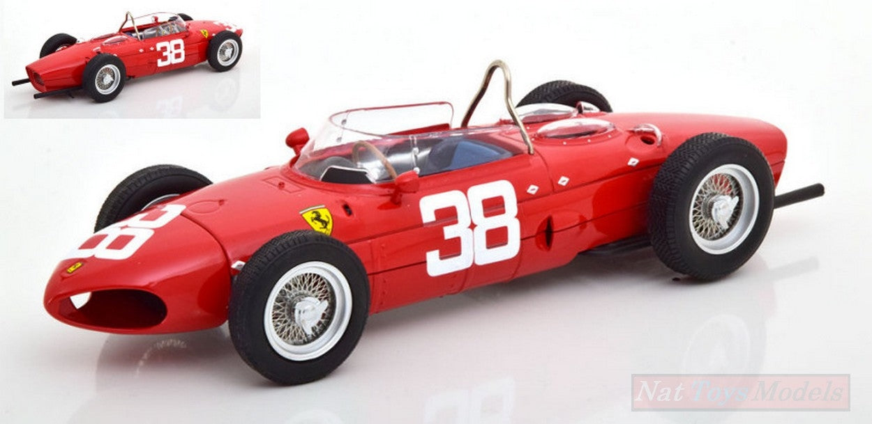 DIE CAST SCALE MODEL FERRARI 156 F1 SHARKNOSE PHIL HILL 1961 N.38 3rd ...