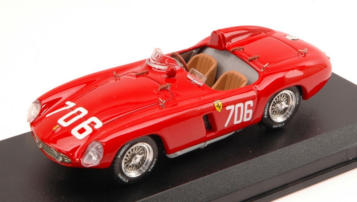 DIE CAST SCALE MODEL FERRARI 750 MONZA N.706 DNF MILLE MIGLIA 1955 ...