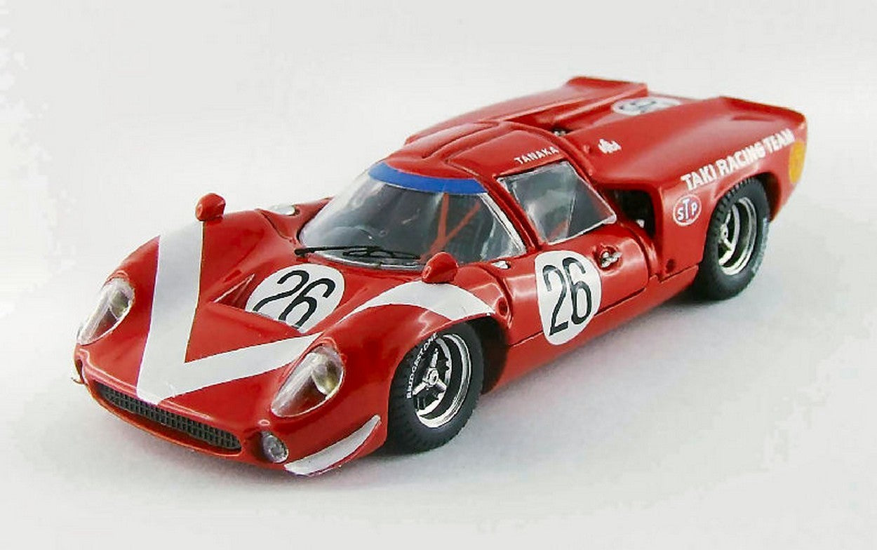 DIE CAST SCALE MODEL LOLA T70 COUPE N.26 GP JAPAN 1968 K.TANAKA 1:43 ...