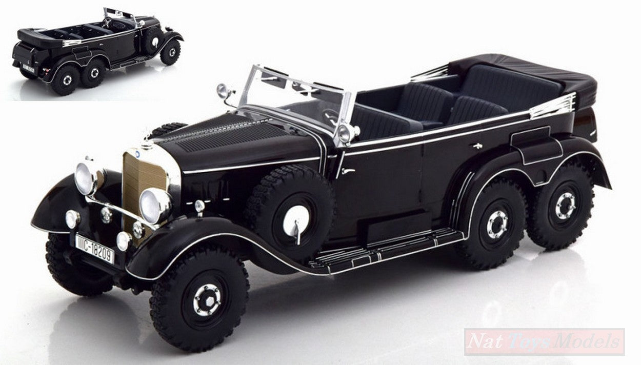 DIE CAST SCALE MODEL MERCEDES G4 (W31) BLACK 1:18 MODELCARGROUP ...