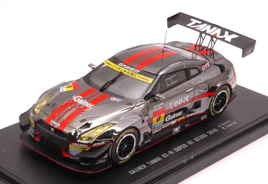 DIE CAST SCALE MODEL NISSAN GT-R N.0 8th SUPER GT300 2016 A.COUTO-R ...