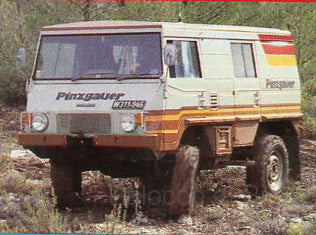 DIE CAST SCALE MODEL PUCH PINZGAUER 710K 1971 MATT GREY 1:43 NEO DIE ...