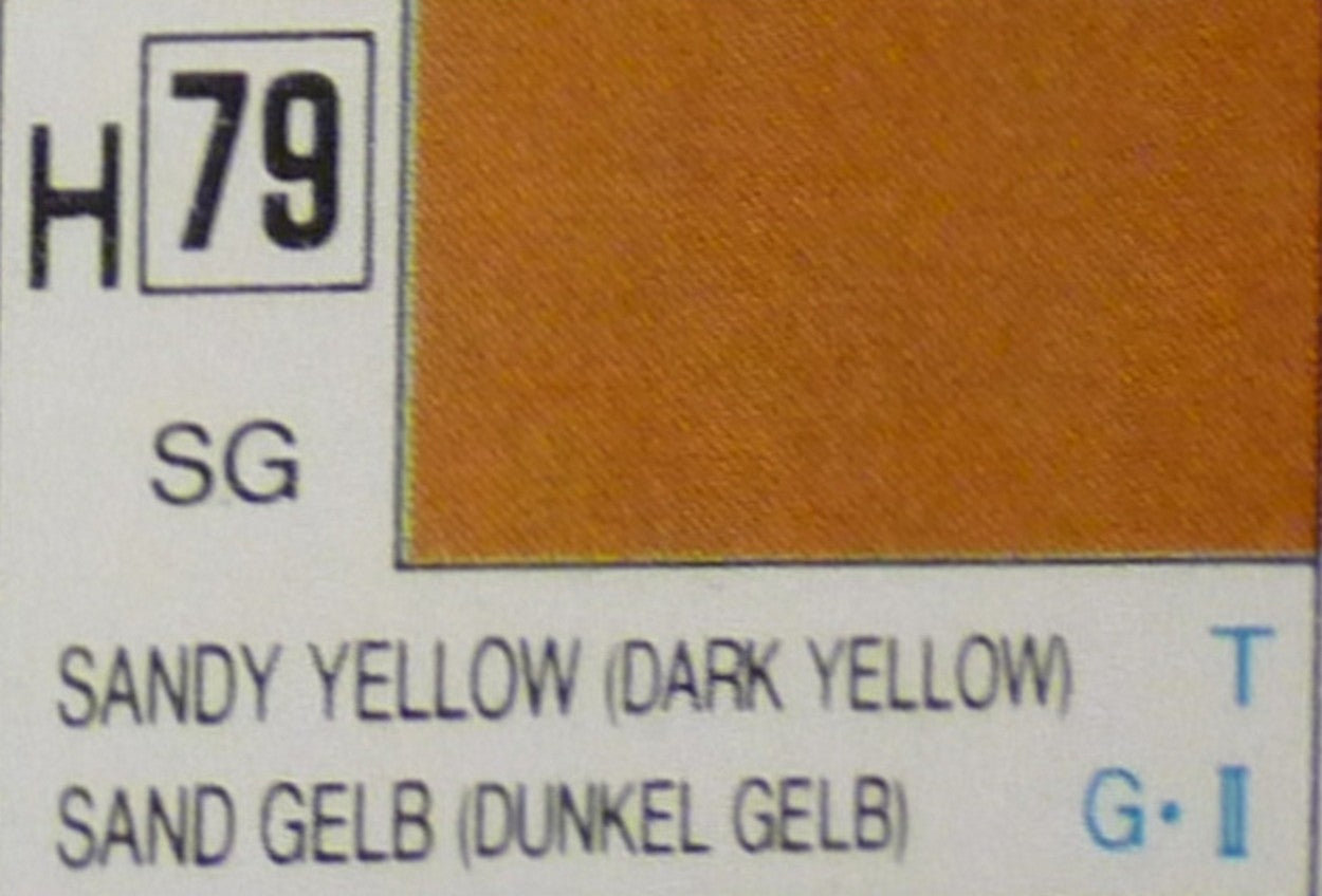 MODELING COLORS SANDY YELLOW SEMI-GLOSS ml 10 Pcs.6 GUNZE GU0079 ...
